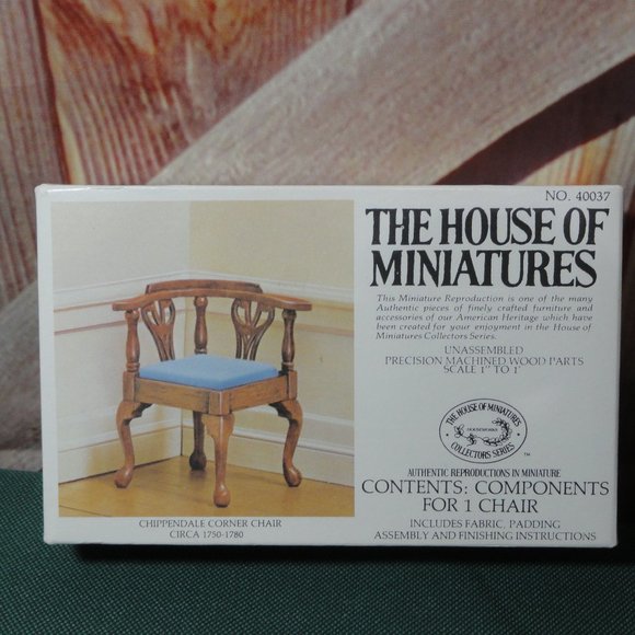The House of Miniatures. | Toys | The House Of Miniaturs Chippendale ...